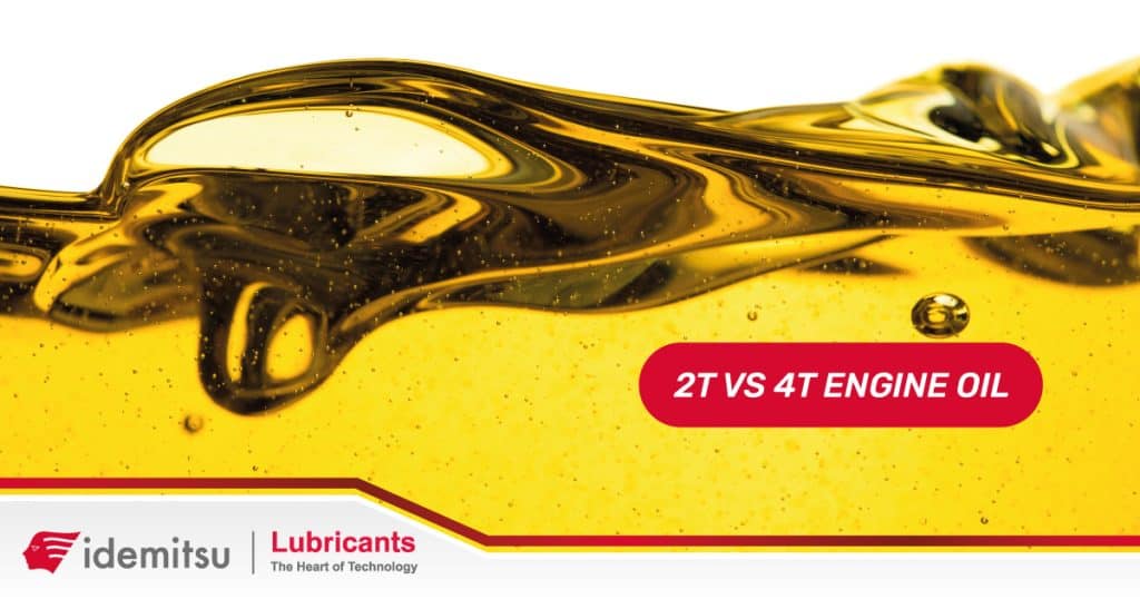 2T vs 4T engine oil - Idemitsu